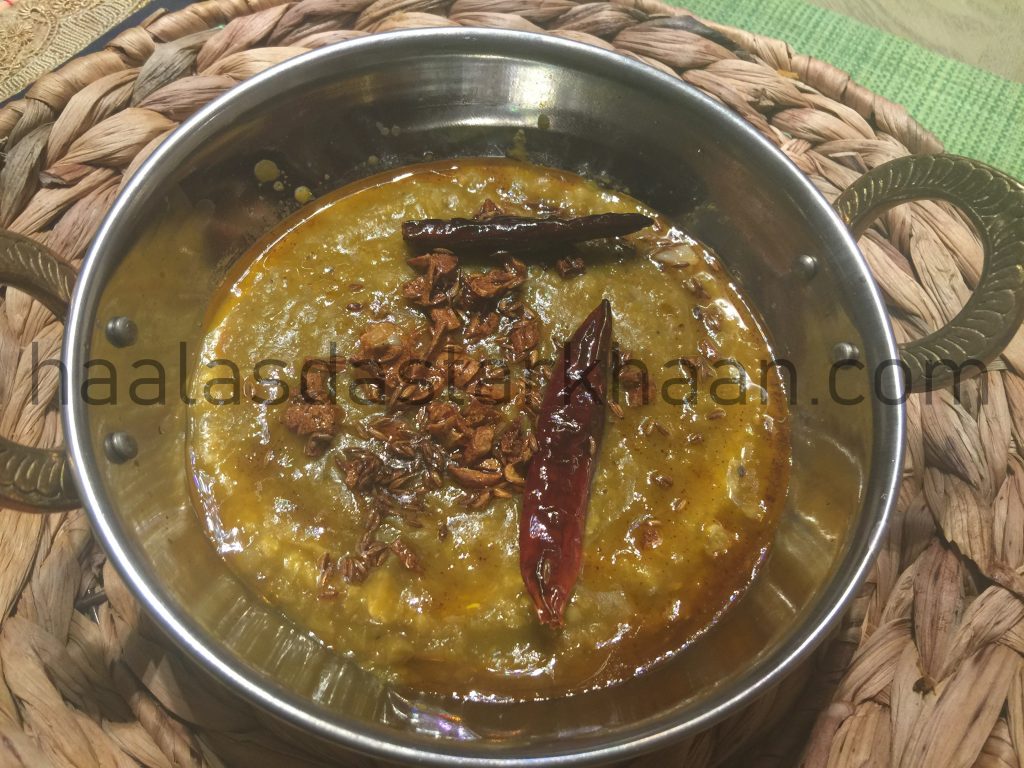 Hariyali Daal – Haala's Dastarkhaan