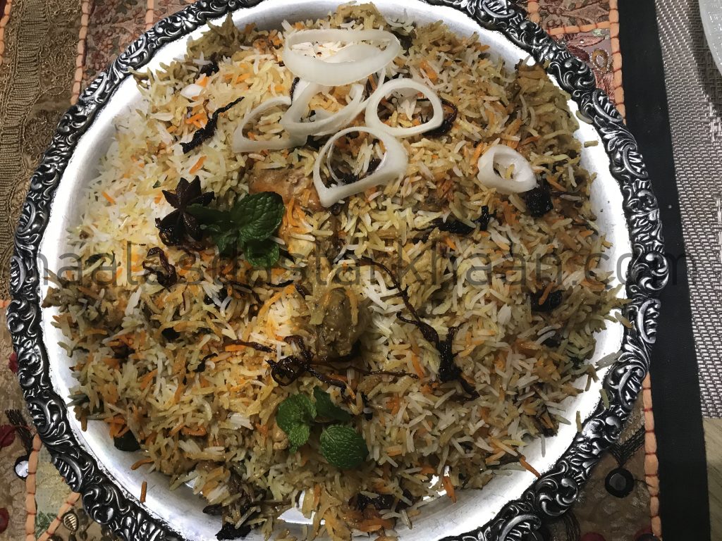 Khuskhus Aur Khopre Ki Biryani – Haala's Dastarkhaan