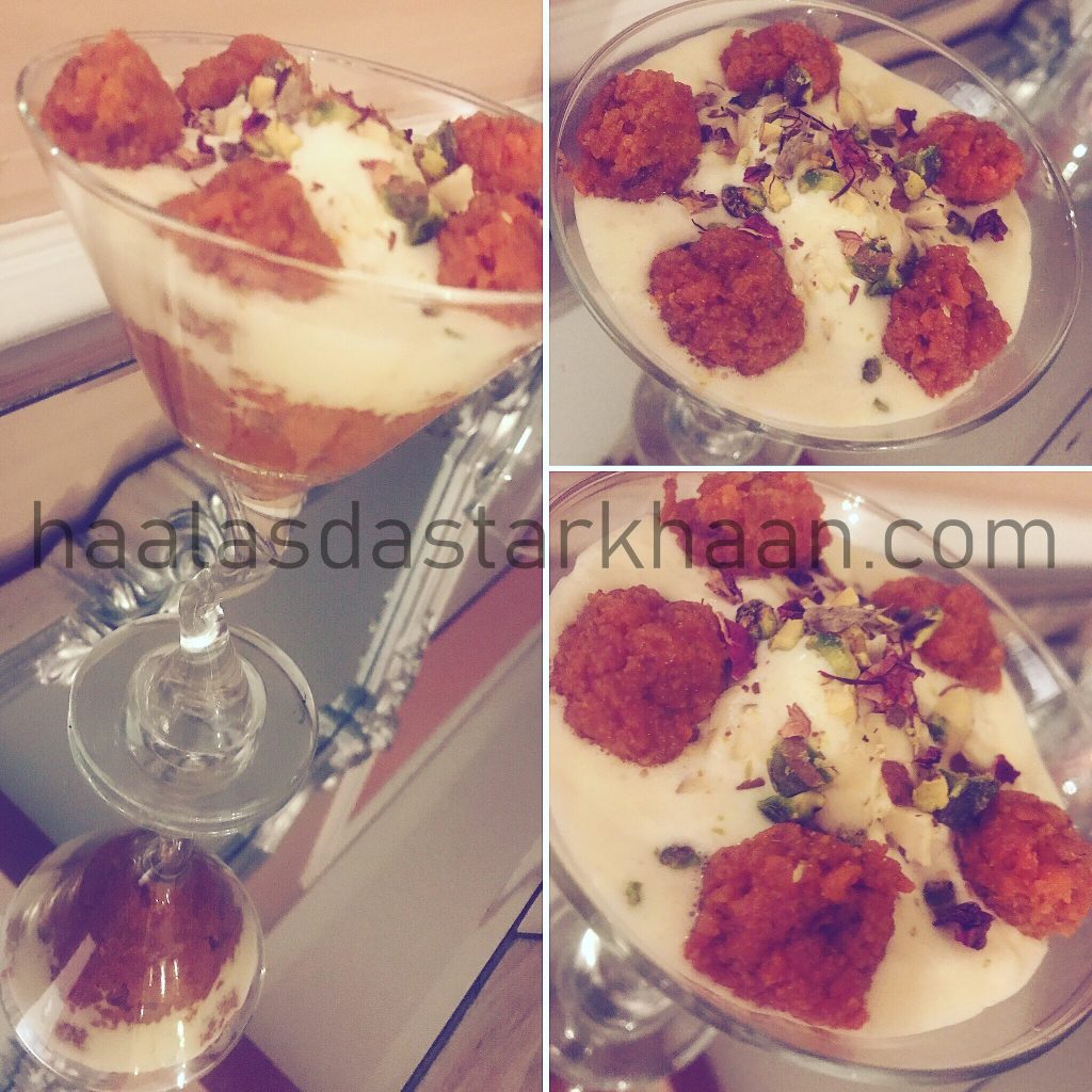 Gajar ka Halwa with Vanilla Ice cream – Haala's Dastarkhaan