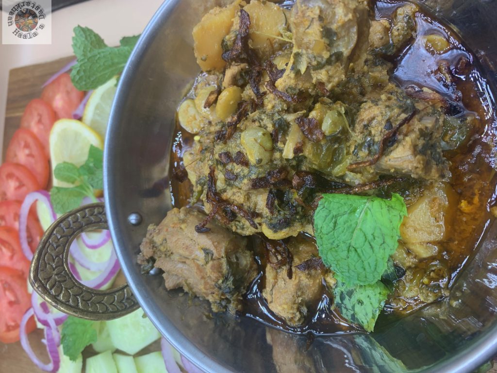 Murgh Sabz Korma – Haala's Dastarkhaan