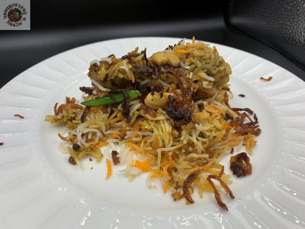 Kolhapuri Chicken Biryani – Haala's Dastarkhaan